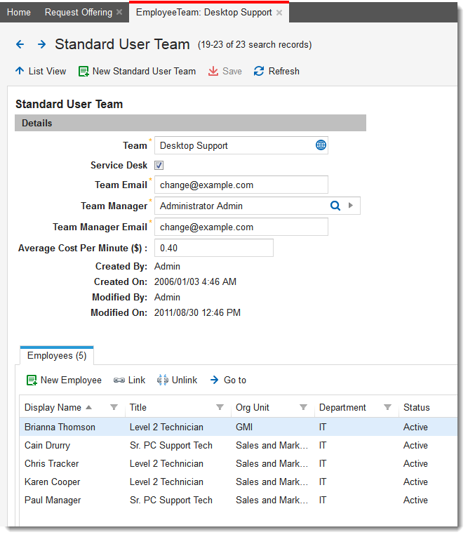 Example: Using a Cascading Validation List