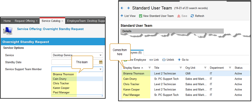 Example: Using a Cascading Validation List